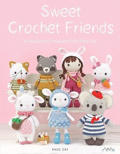 16 Sweet Crochet Friends Patterns - Harriet's Crochet - Medium
