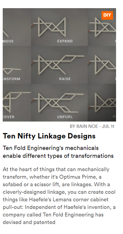 core77（5）. This is a very nice linkage design, it… | by Yiran LI | Medium