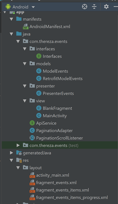 Fragment + Recyclerview + Retrofit2 + Pagination + Binding | by Daniyar Nurgaliyev | Medium