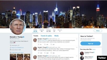 Trump Makes New Twitter Account: Breaking Social Media News | by Lojze ...