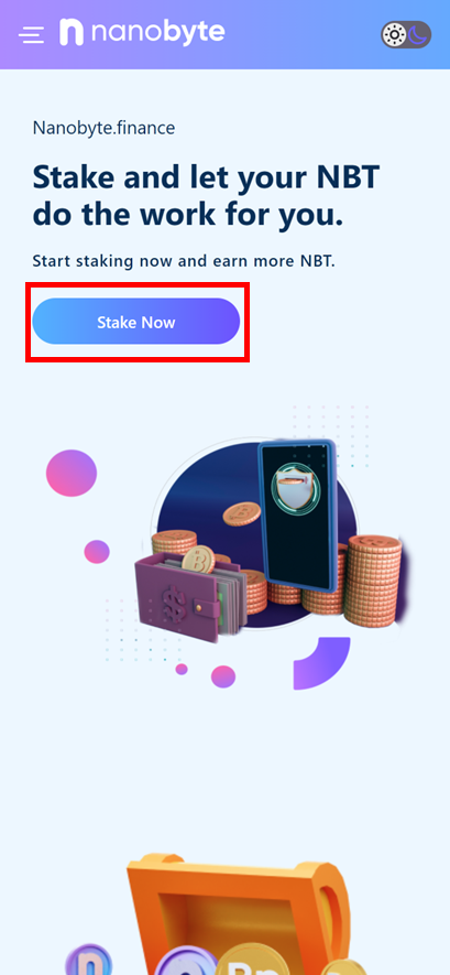 Cara Stake NBT di Nanobyte.finance | by NanoByte Token | Medium