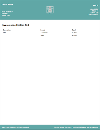 Laravel — Create nice invoices with DomPDF (template!) | by Dennis Smink | Medium