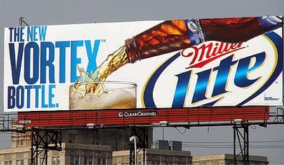 This advertisement is for Miller Lite. | by jmorrison6330 | Medium