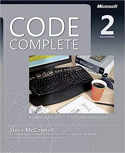 READ/DOWNLOAD!& Code Complete: A Practical Handbook of Software ...