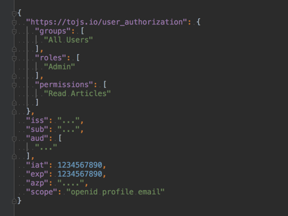 Adding roles and permissions to a JWT access token in Auth0 | by Phil | toJS | Medium