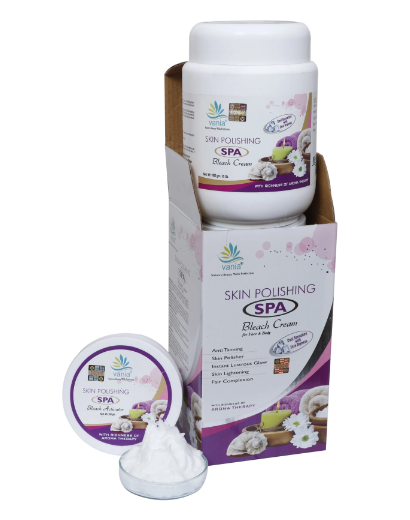 Vania Skin Polishing SPA Bleach Cream 1Kg Aroma Oils Women Face Body ...