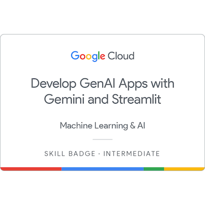 🚀 My 3rd GenAI Exchange Program Badge: Building with Gemini and Streamlit | by Mdruwaid | Jun ...