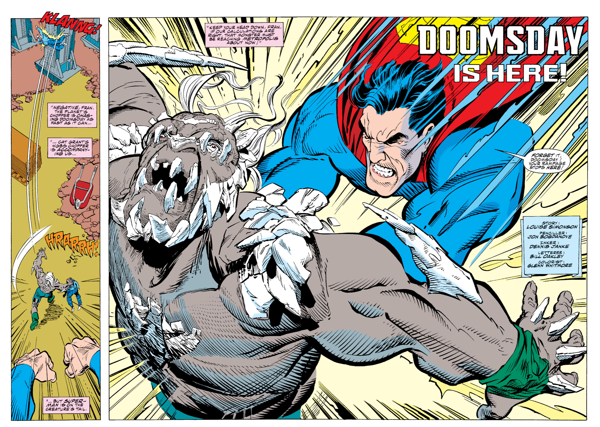 Superman Doomsday Comic Death
