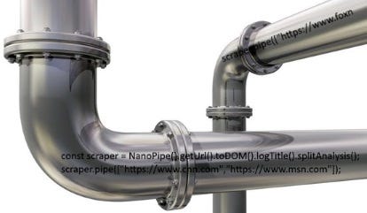 Web Scraping In JavaScript With NanoPipe | by AnyWhichWay | codeburst