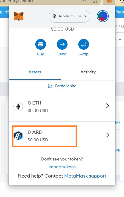 Here’s How to add $ARB token to MetaMask - Fawn Anton - Medium