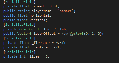 day 12 with unity today were talking about variables - ben riffe - Medium