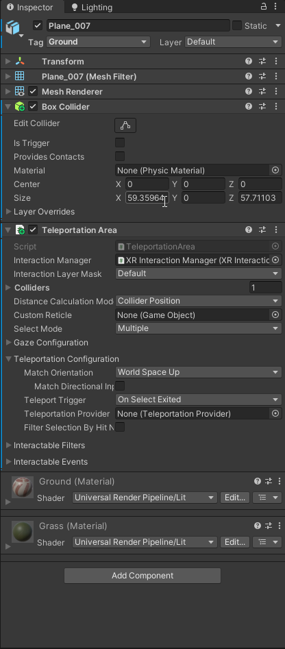 Creating basic teleportation in VR - Joseph Hibbs - Medium