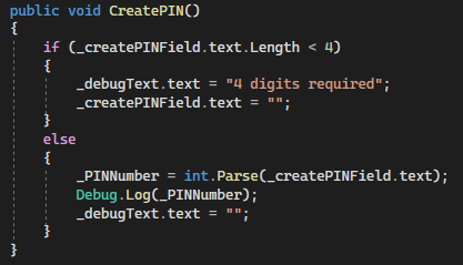 User Interface in Unity-PIN Verification | by Kenny McLachlan | Dev Genius