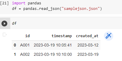 Why the format of some date column values are not same as the input ...
