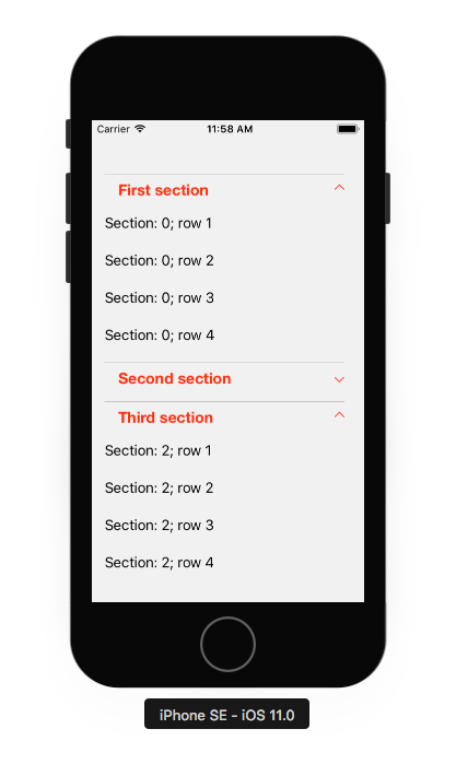 UITableView with collapsible sections | by Vova Pavlov | Medium