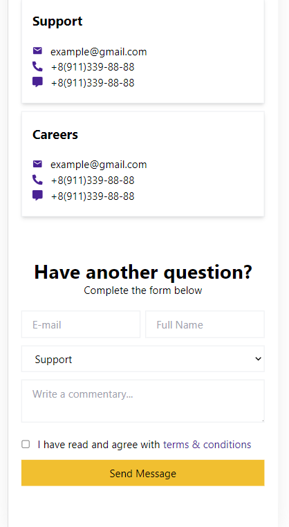 How to Build an Interactive Contact Page with Tailwind CSS and React Icons | by R-Dev | Medium