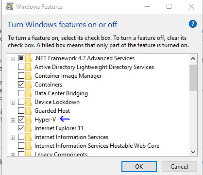 Hyper-v enable/disable - Hatice Nazlı Kuş - Medium