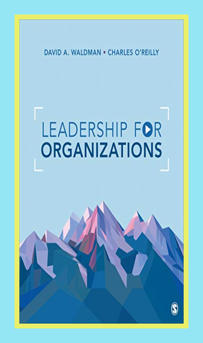 David Waldman ~ Leadership for Organizations eBook | by Mrs. Violet ...