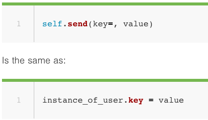 What’s the deal with .send?. As I sat in class today learning about ...
