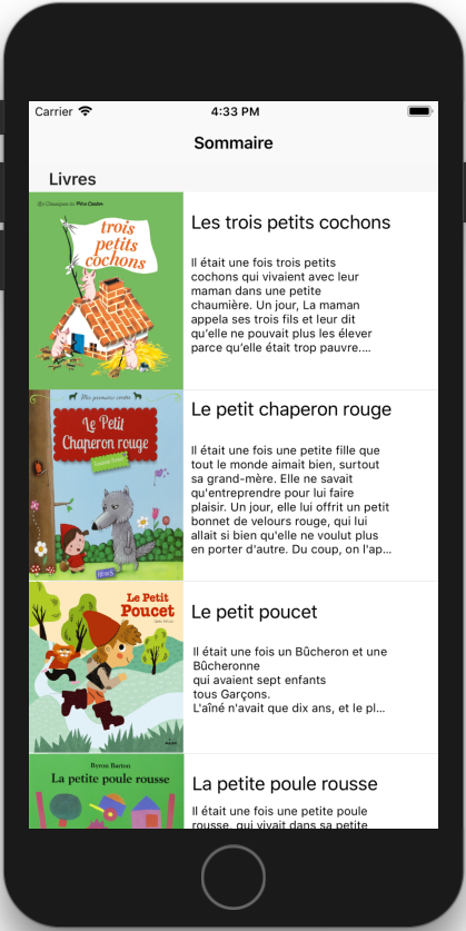 電子書 App — Textes pour enfants. Aujourd’hui on va écrire une app qui ...