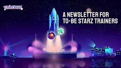 A Newsletter for To-Be Starz Trainers | by Starcrazy Game | Medium