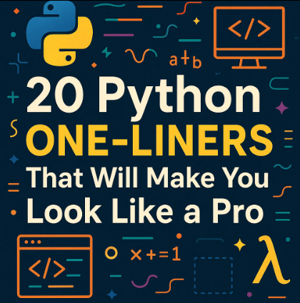 20 Python One-Liners That Will Make You Look Like a Pro | by ...