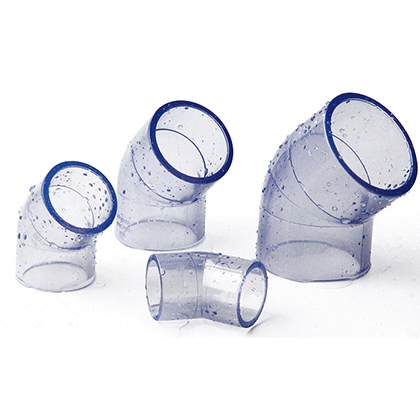 Clear PVC 45° Elbow. VERYGREEN can offer high-quality Clear… | by ...