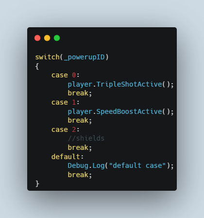 Switch Statements to the Rescue. Switch statements are a great way to ...