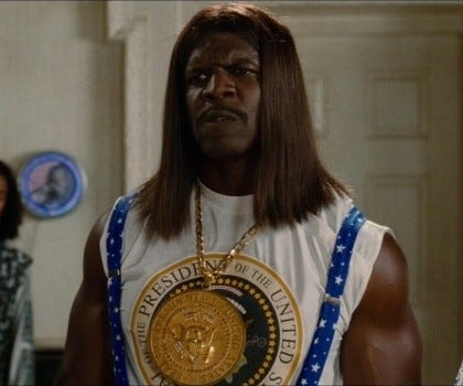 President Dwayne Elizondo Mountain Dew Camacho is not so crazy | by ...