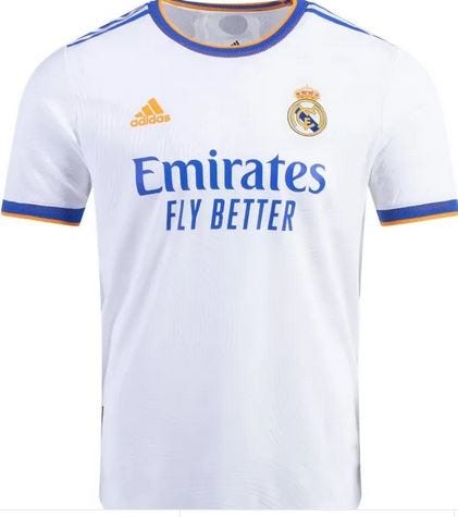 Real Madrid Home Jersey - Jersey Loco - Medium