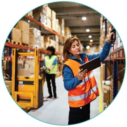 Cross-docking is accelerated by automation at a large department store ...
