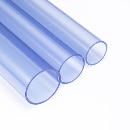 Transparent Plastic Pipe Tube PVC, Clear Transparent Rigid PVC Pipe ...