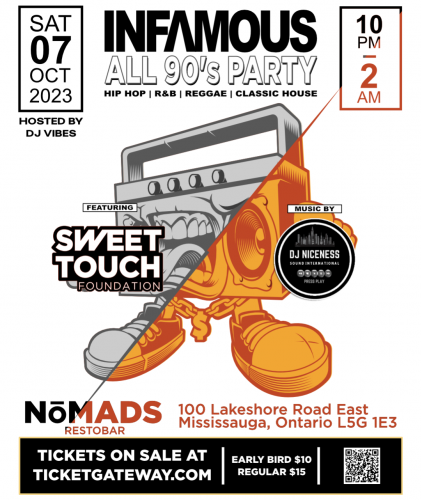 Infamous 90’s Party | October 7, 2023 - Harry Ajax - Medium