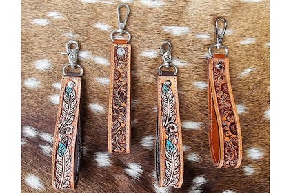 Leather Keychain Designs for 2024 by Evaan International | by Evaan ...