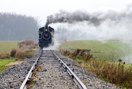 There’s another train,… There always is…Maybe the next one is yours ...