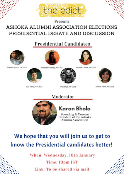Ashoka Alumni Association Election Briefing | by Sparsh Agarwal | The ...