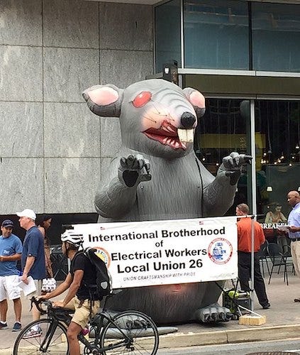 Oh, no! Scabby the Rat may face extermination. Among helium-filled ...