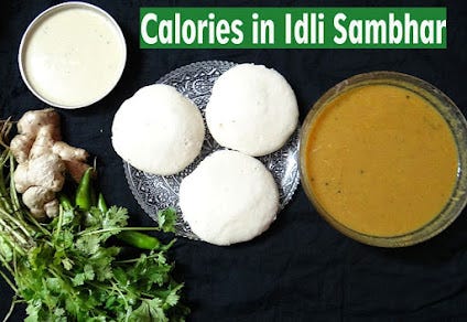 Calories in Idli Sambar — Balancing Flavor and Health | by Food Kitchen ...