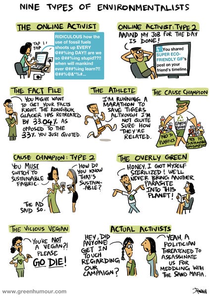 Funny Environmentalists. My environmental diaries | by Take Me Home ...