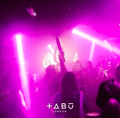 Tabu Nightclub Table Booking | VIP Tables London - Remy Allen - Medium