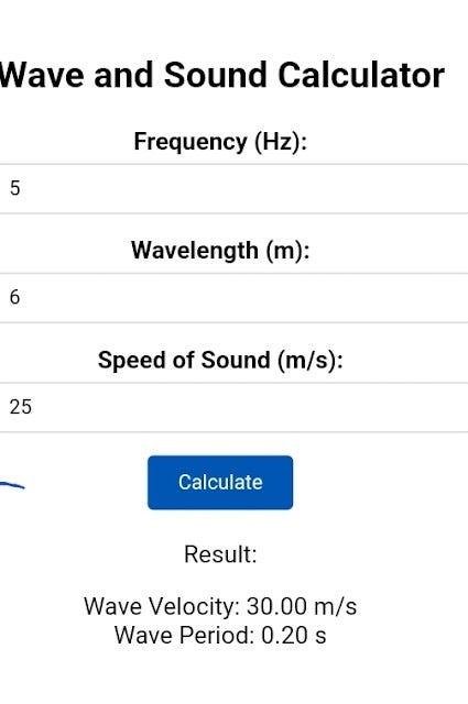 Wave and Sound Calculator: Exploring the World of Waves and Acoustics | by Amit Mandal | Sep ...