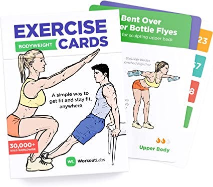 WorkoutLabs Exercise Cards: Bodyweight — Premium Home & Gym Workout ...
