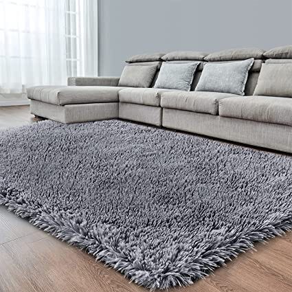 RUGTUDER Grey Soft Area Rug for Bedroom | by Ali Abbas | Medium
