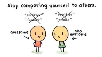 No more comparison trap!. Did you come out of the comparison… | by Jeya ...