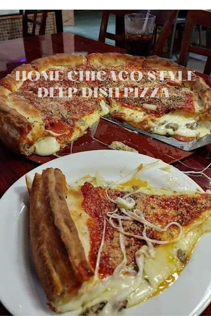 HOME CHICAGO STYLE DEEP DISH PIZZA | by Ajkitchen | Medium