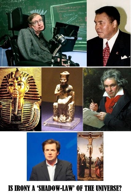 Tutankhamun, The Great Pyramid, Stephen Hawking, Muhammad Ali… is IRONY ...
