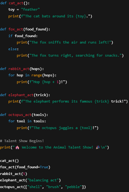 What If Animals Could Code? A Python Primer for Absolute Beginners | by Konna Giann | May, 2025 ...