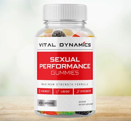 Vital Dynamics Male Enhancement Gummies for Ed Does It Work? What They ...