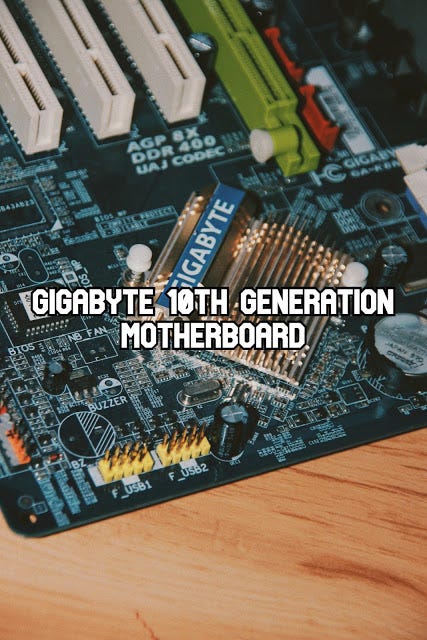 New GIGABYTE 10th Generation Motherboard | by Game Boy | Medium
