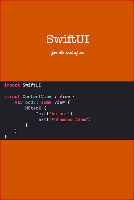 Free SwiftUI Book. I am super excited to announce that the… | by Mohammad Azam | Medium